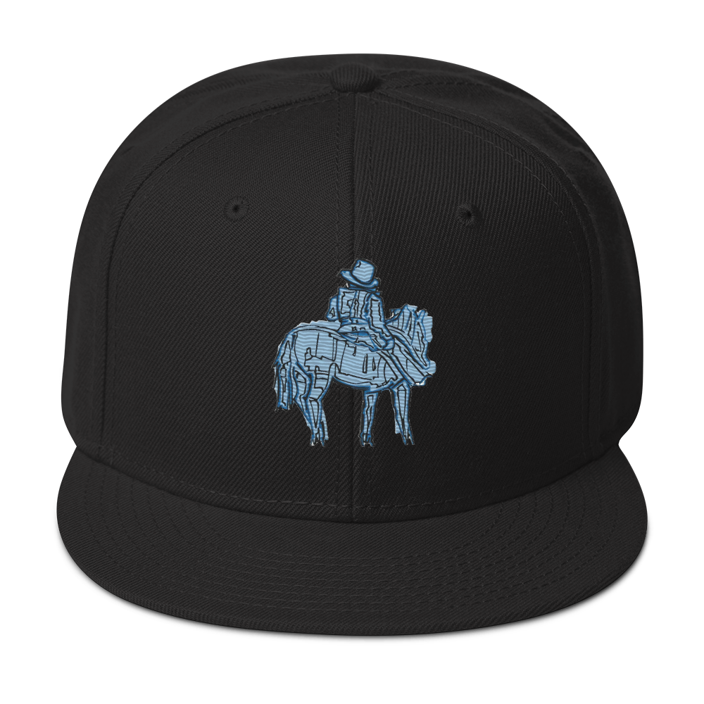 Snapback Hat – Blueberry Cowboy